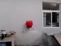 中国 赤色10L FM200 クリーンエージェント 吊り付け式消防システム HFC227ea 1ゾーン 販売のため