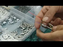 Tactical Cable With IP67 Waterproof Fiber Optic Connectors with Dust Cap