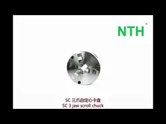 高精度設計の安定した3つのマウスセルフセンターチャック