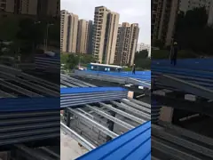 工場建物のための鉄骨構造の倉庫の構造