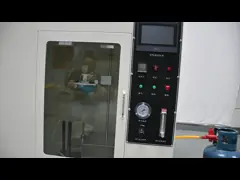 ASTMF2100-19 Fire Testing Machine Mask Fame Retardant Tester 16CFR Part1610