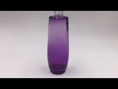 Botella de vidrio cosmético