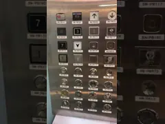 Hole Size R27mm Elevator Push Button Commercial elevators for Elevator Spare Parts