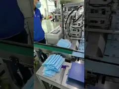 1 drag 1 non woven flat face mask machine