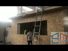 Light steel Garbage sorting room