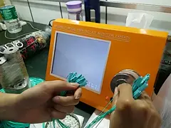 China OM3/OM4 MPO Connector Patch Cord 12 Fiber MPO Trunk Cable 8/12/24F MTP MPO Cable for sale