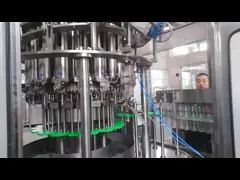 Rotary type PET bottle Edible oil filling and packing 2 in 1 unit machine,cooking oil filling plant