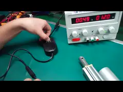 12V 선형 액추에이터 방수 솔질된 dc 모터 200mm 치기 1000n