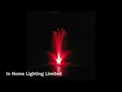 Remote Control RGB IP68 Waterproof LED Underwater Light 6x3W Swimming Pool Light