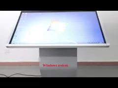 43inch IR touch screen all in One PC school desk touch information LCD kiosk