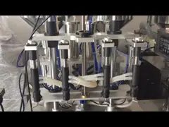 filling machine with four head