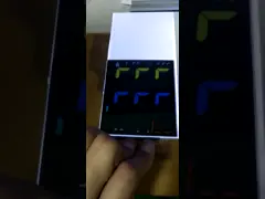 Custom lcd for hematomanometer
