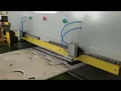 Sound - Absorbing Cotton Cutting Machine Hydraulic 4 Column