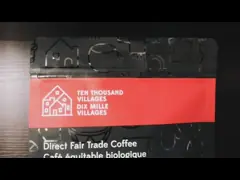 Spot UV stand up pouch