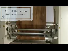 PVC Print film production