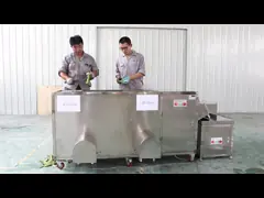 Green banana peeler machine