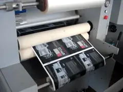 China 30 M/Min Oil Heating Thermal Film Laminator Machine for sale