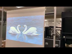 double sided projection film white