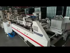 YC1100 All In One Paste Box 24KW Folding Gluing Machine