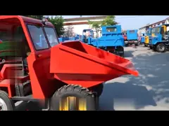 Mini dump truck for construction
