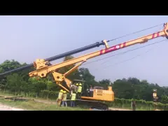 Rotary Drilling Machine mounted on original CAT base