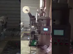 Teabags for inside and outside bags, teabags with line labeling and packaging machine