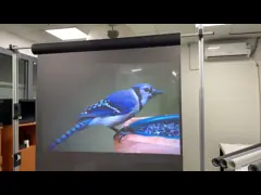black rear projection film