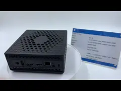 Passive Cooling Intel Celeron Mini PC AC1-Z J3455 1.5GHz 2.3GHz Support Dual HDMI