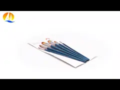 Chrome Plated Brass Ferrule Artist Paint Brushes Set