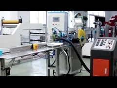 China Car Cabin Air Filters Making Semi-auto Cabin Filter Bonding Machine For Edge Gluing for sale
