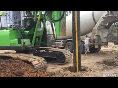 TYSIM KR165C Drilling machine rotary drilling rig with CAT chassis