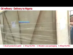 Oil refinery ship to Nigeria