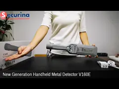 LEDの信号強度の表示器を含む携帯用手持ち型の金属探知器9V電池