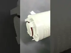 O filtro de fluxo está a morrer.