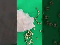 steel ball with through holes