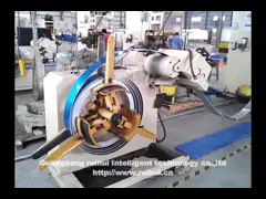 강철 플레이트 코일 Decoiling와 폭 200mm 각인을 위한 곧게 펴기 기계