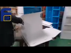 Caja de visualización de cartón corrugado personalizado para velas