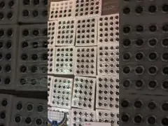 Caracteres plásticos transparentes del botón de Braille del elevador con braille