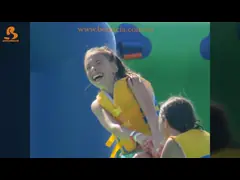 Outdoor Inflatable Floating Water Park Games Anti - UV Heat Resistance Material