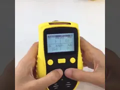 Кислород O2его детектора газа портативной машинки высокой точности одиночный с задним случаем силикона выскальзывания