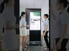 43'' Interactive touch query built-in PC inside Windows 10 lcd digital kiosk