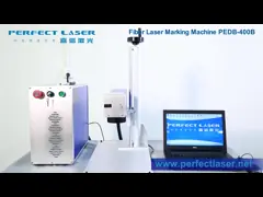 Desktop Laser Marking Machine , IPG Laser Engraving Machine For Metal Materials