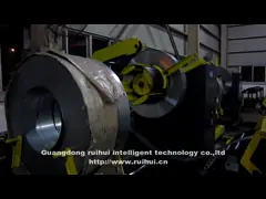 China High Speed Straightening Machine Parts Coil Feeder Machine Unwinding Machine for sale