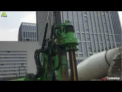 China 150 kN.m Torque Bored Pile Equipment , CFA Anchoring Rotary Bored Piling Machinery KR150M for sale