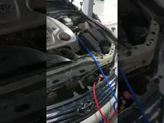 Auto Air Conditional Recharging Flushing Refrigerant AC Recovery Machine With CE Certificate