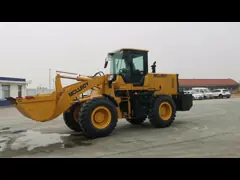 2000kg Load Mini Wheel Loader Dump Clearance 3.5m Rate Power 65kw Small Construction Machines