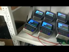 Cargador de la rueda que pesa el sistema material de la CPU del BRAZO del acero inoxidable del regulador del indicador