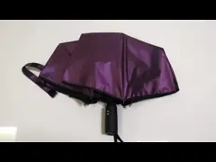 China Led Torch Folding Umbrella Automatic Led Flashlight Handle Umbrella for sale