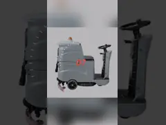 CE Approved Ride On Floor Scrubber
