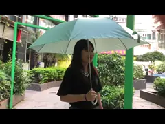 Ligero Compacto Golf personnalisé Paraguas Bogen Iris couleur forte robuste